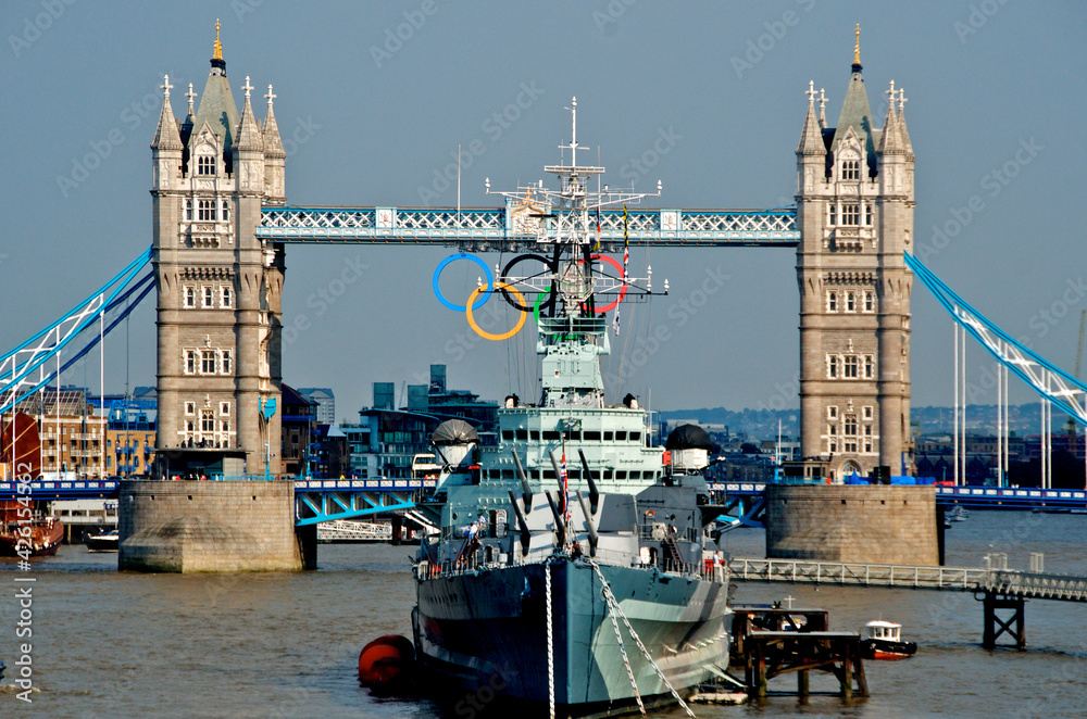 HMS Belfast is a museum ship, originally a Royal Town-class light ...
