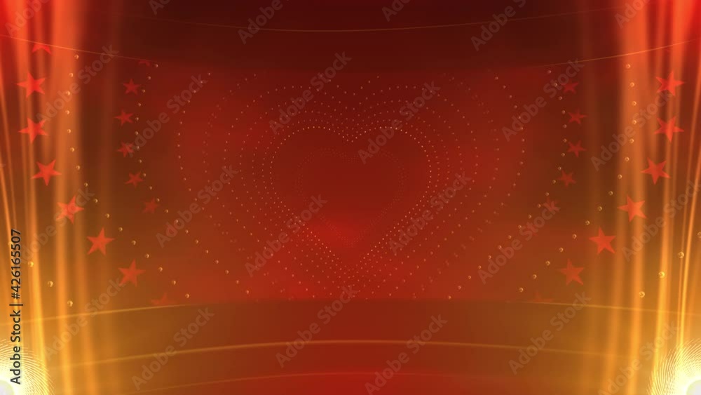 Vidéo Stock Abstract red moving Background in Loop, ideal for ...