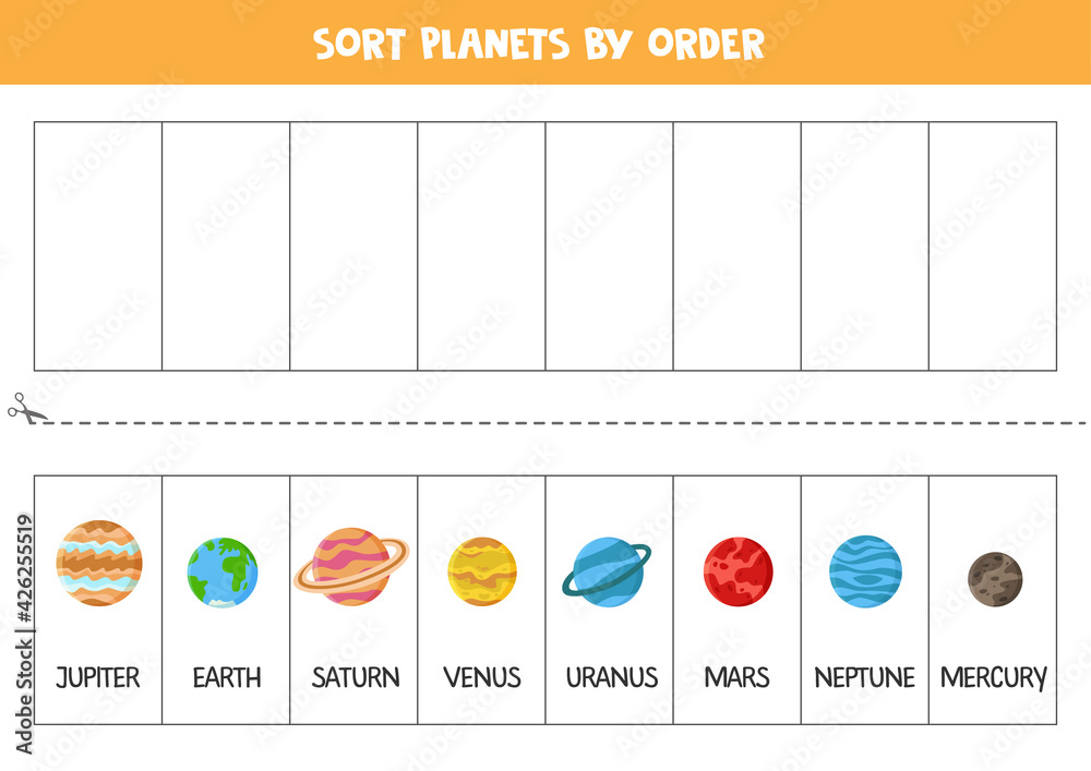 Solar System Cut And Paste