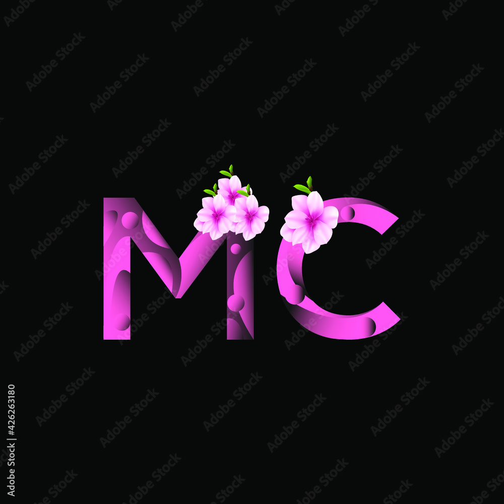 MC LOGO, MC ICON, MC VECTOR, MC LETTER, MC MINIMALIST, MC FLAT, MC ...