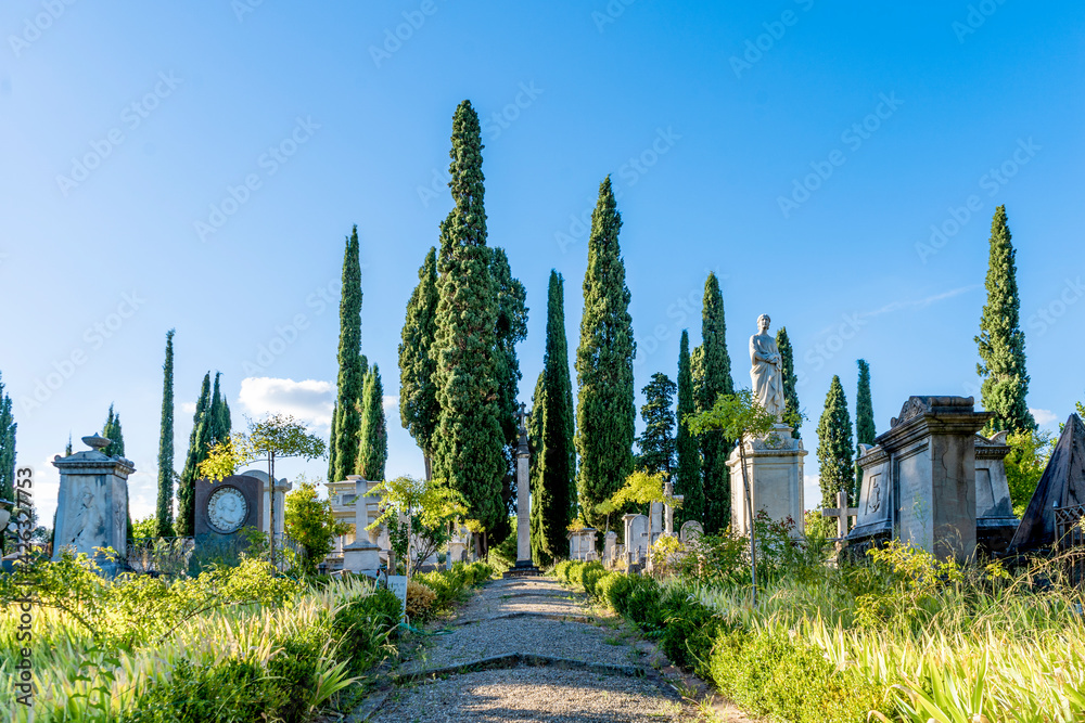 English Cemetery located at Piazzale Donatello, founded in the 19th ...