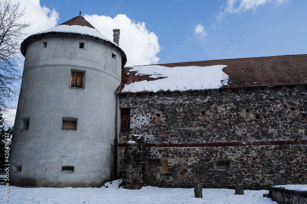 Sukosd Bethlen castle, medieval construction, Racos village, Brasov ...