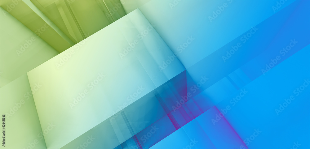 abstract blue green walls background texture Stock Illustration | Adobe ...