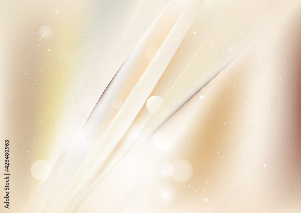 Light Brown Abstract Graphic Background Vector Image Stock Vector ...