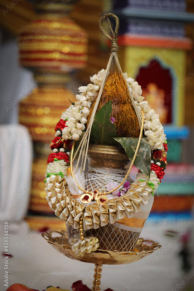Indian Wedding Kalasam Stock Photo | Adobe Stock