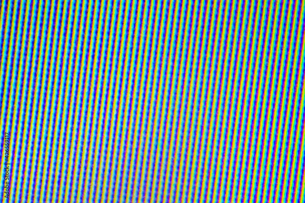 abstract rainbow digital background overlay matrices, blur, moire ...