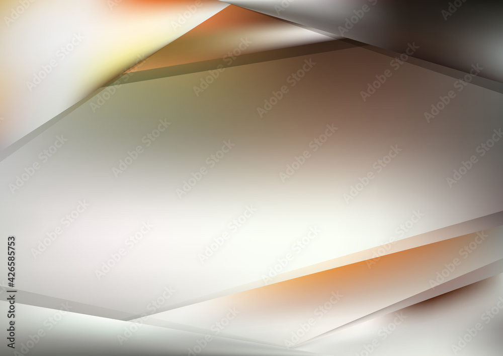 Brown and White Background Template Illustrator Stock Vector | Adobe Stock