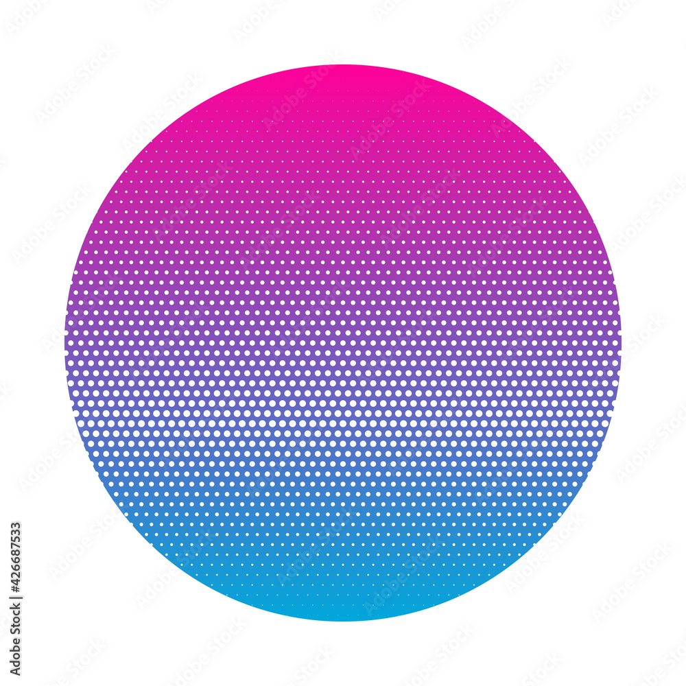 Vector 80s Retro Style Striped Shape. Art Bright attractive style logo ...