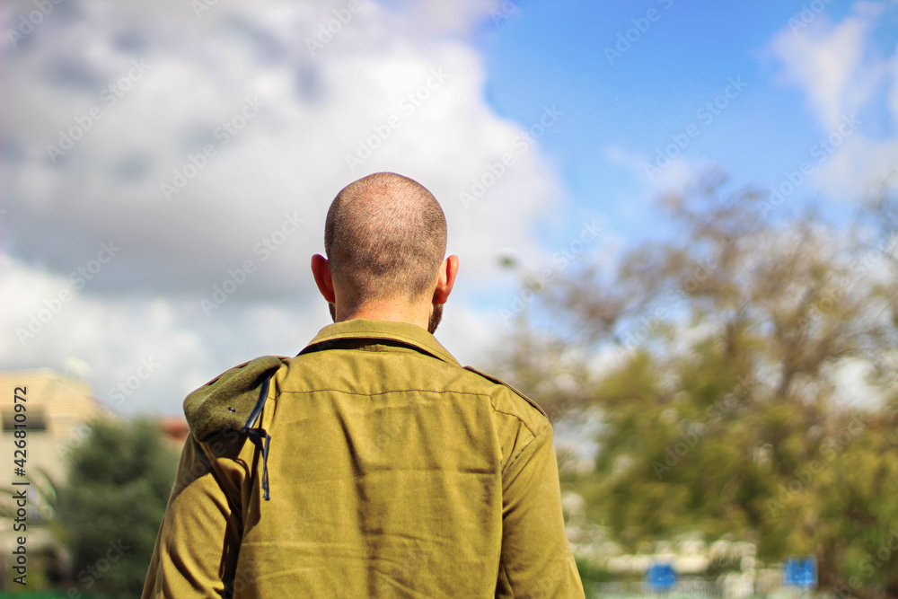 Poster Israeli soldier, soldier Israel Defense Forces - IDF – Wall Art ...