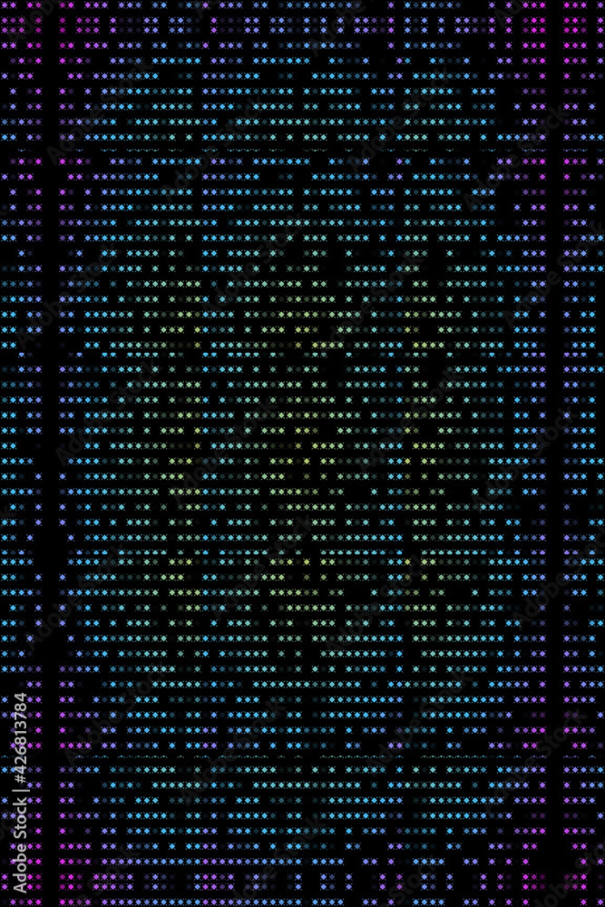 technology digital data code . codes stream. bit instructions Stock ...