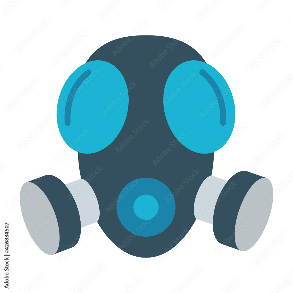 Air purifying respirator Concept Vector color Icon Design, Personal ...