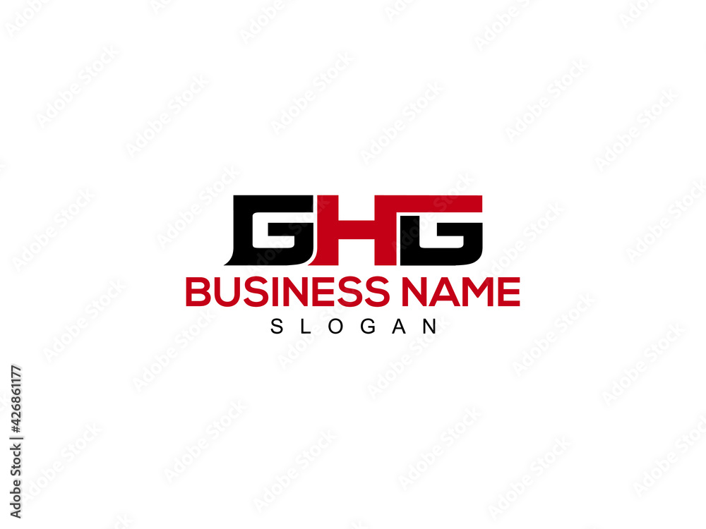 Letter GHG, hgh Logo Icon design for Your Business Stock Vector | Adobe ...