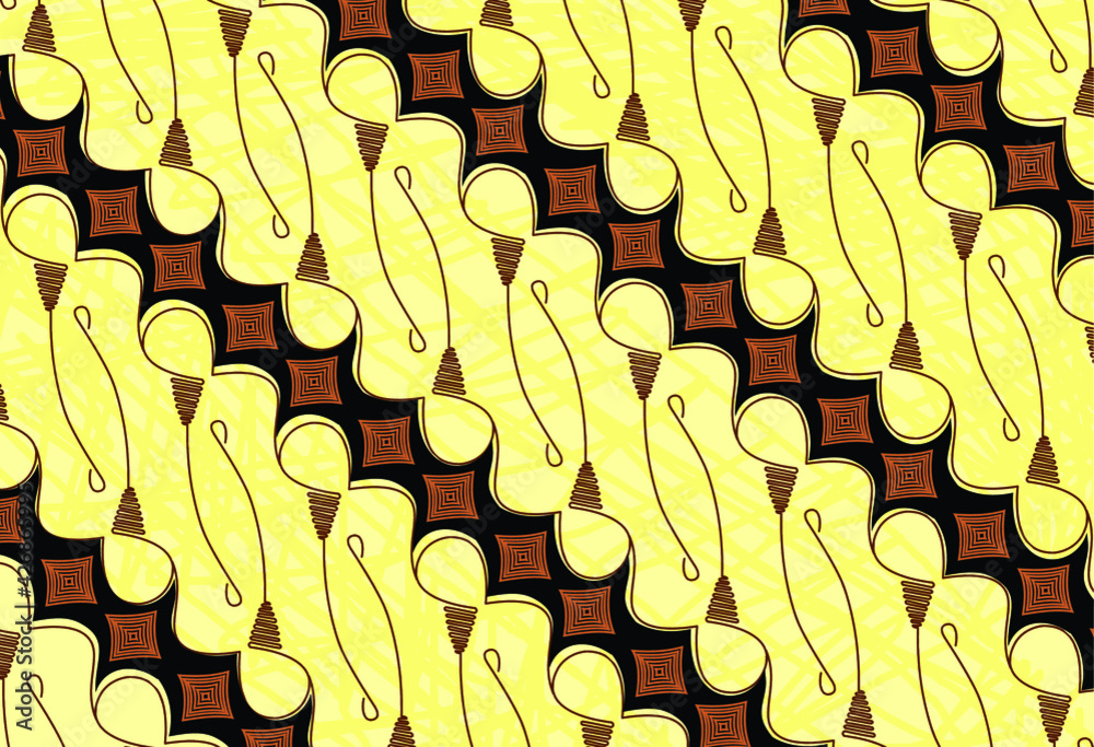 Batik Parang is one of the oldest batik motifs in Indonesia. Drawing a ...