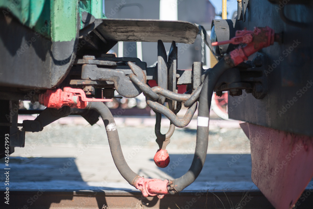 Black steam locomotive Stock Photo | Adobe Stock