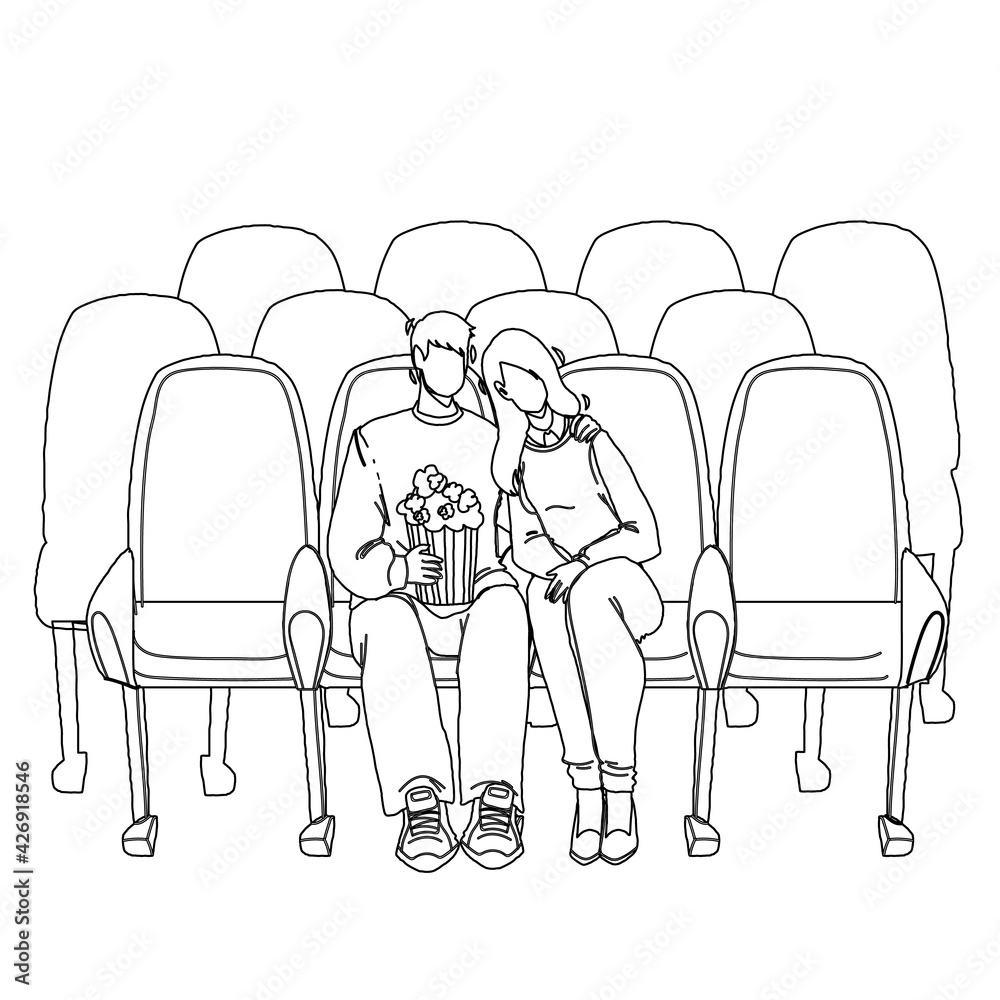 Movie Theater Drawing