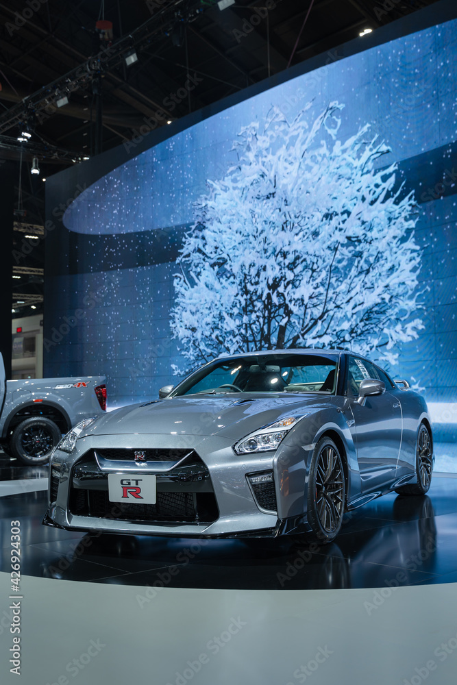 New Nissan GT-R R36 Nismo Minor change Super sport car show on display ...