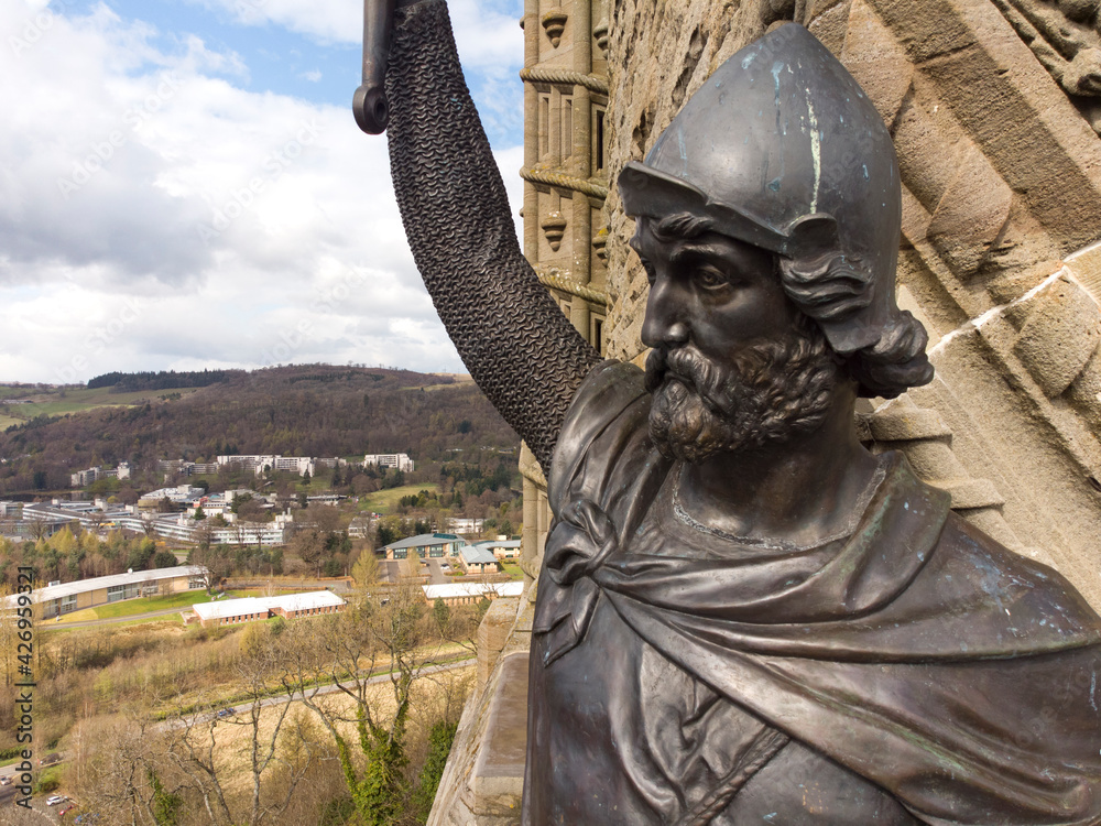 Foto de William Wallace statue stands proudly.The National Wallace ...