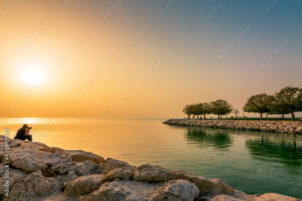 Khobar Corniche during daylight, Eastern Province, Al Khobar, Saudi ...