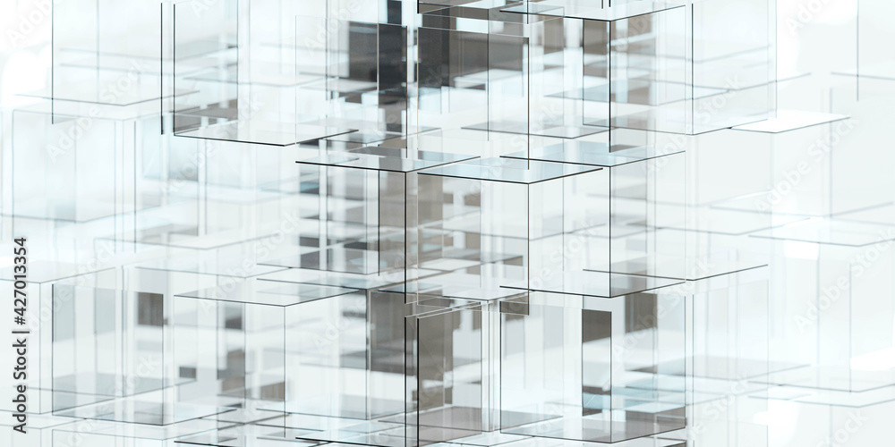 abstract technology background wallpaper 3d render illustration Stock ...