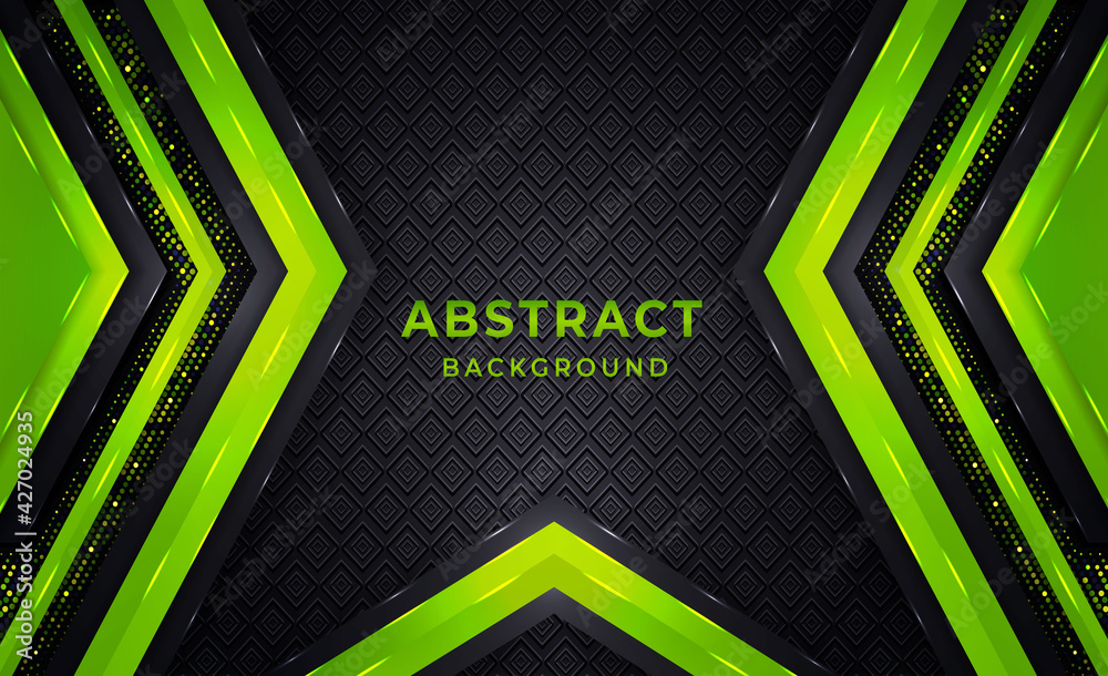 Abstract green background template design, backgrounds Stock Vector ...