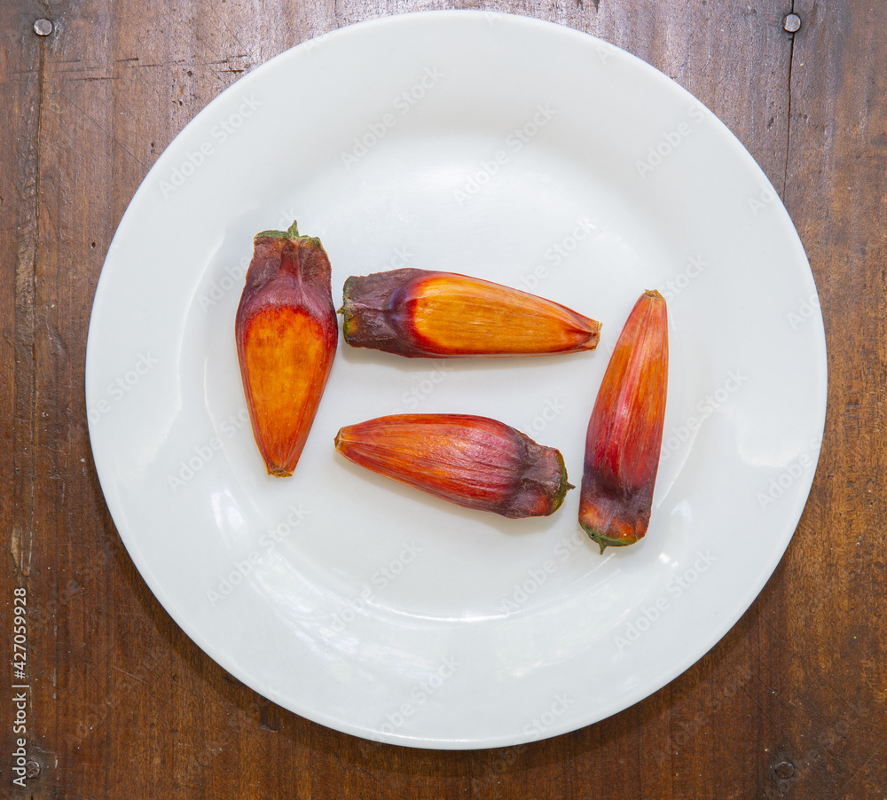 Natural pinion fruits, pine nut from the Araucária angustifolia tree ...
