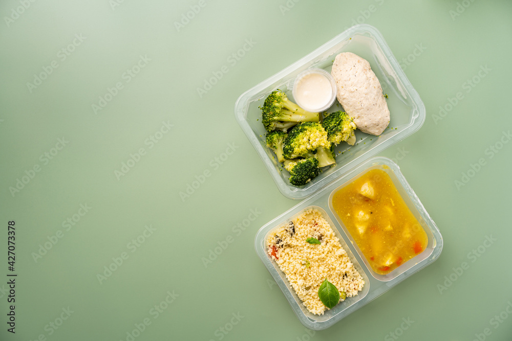 Weight loss diet balanced with fresh organic meal by delivery service ...