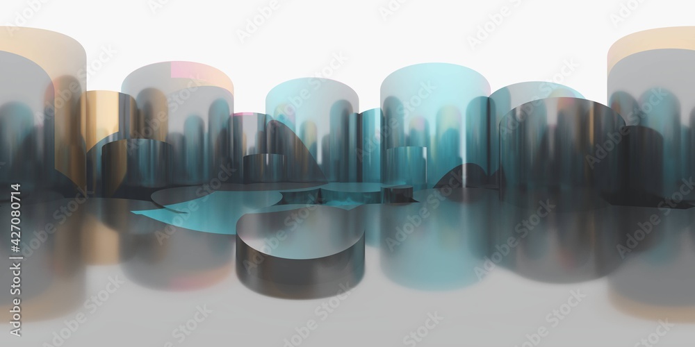 HDRI, environment map , Round panorama, spherical panorama, equidistant ...