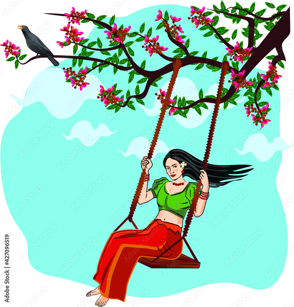 Sri Lanka Traditional Sinhala and Tamil New Year Celebrations - Girl ...