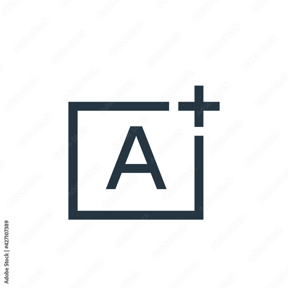 automatic icon. Thin linear automatic outline icon isolated on white ...