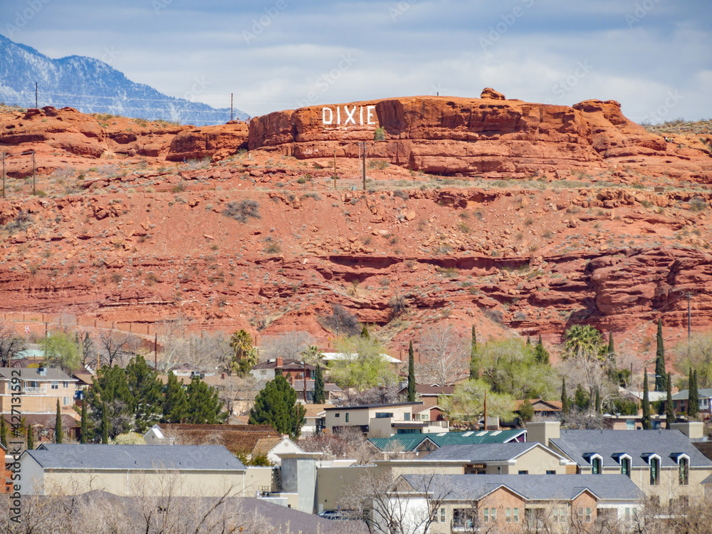 Photo & Art Print White Dixie letter of The Dixie Sugarloaf, Kit Leong