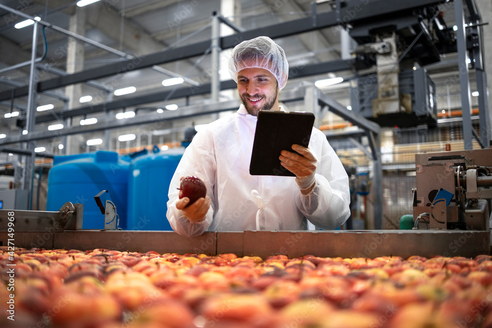 Food processing factory store