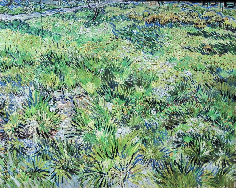 Field of Grass with Butterflies and Flowers by Vincent van Gogh. National Gallery, London ...