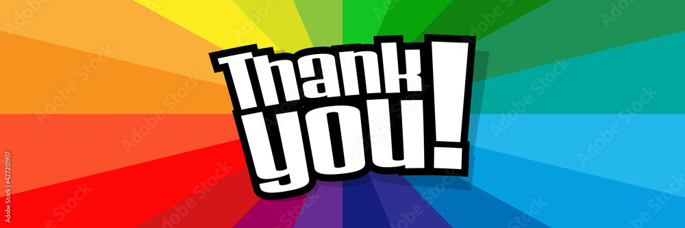 Thank you Stock Vector | Adobe Stock