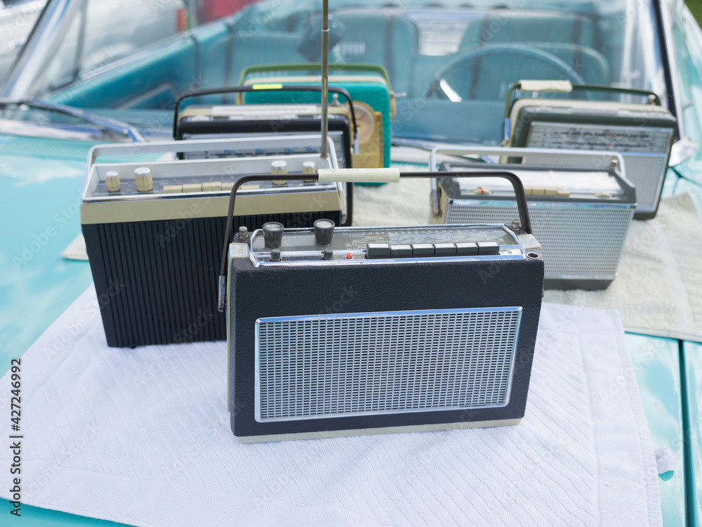 The transistor portable radio, the most popular electronic ...