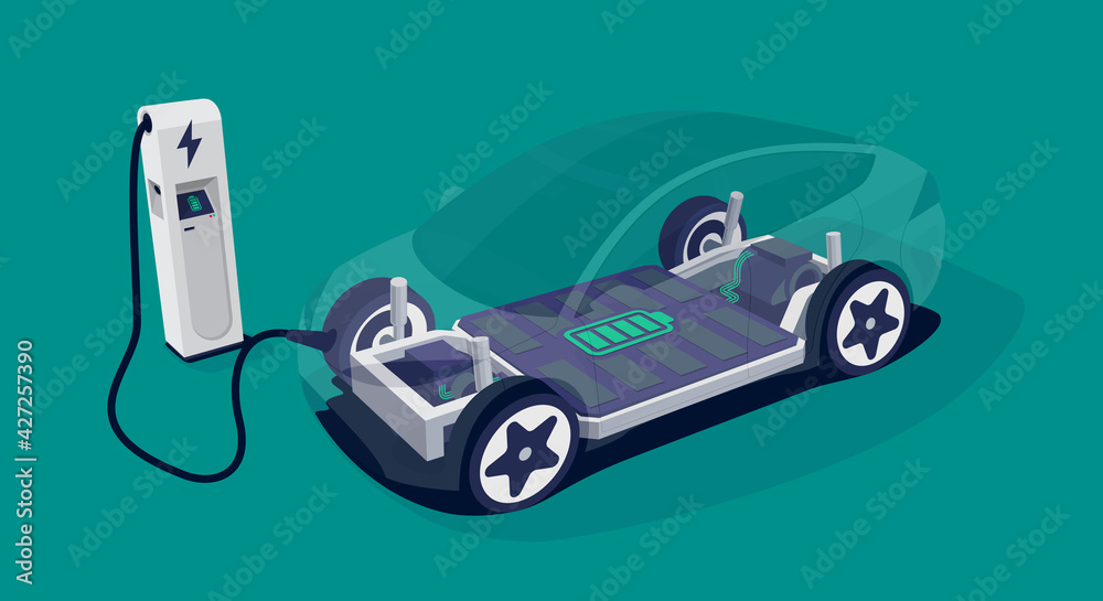 Electric car charging battery modular platform board scheme charger ...