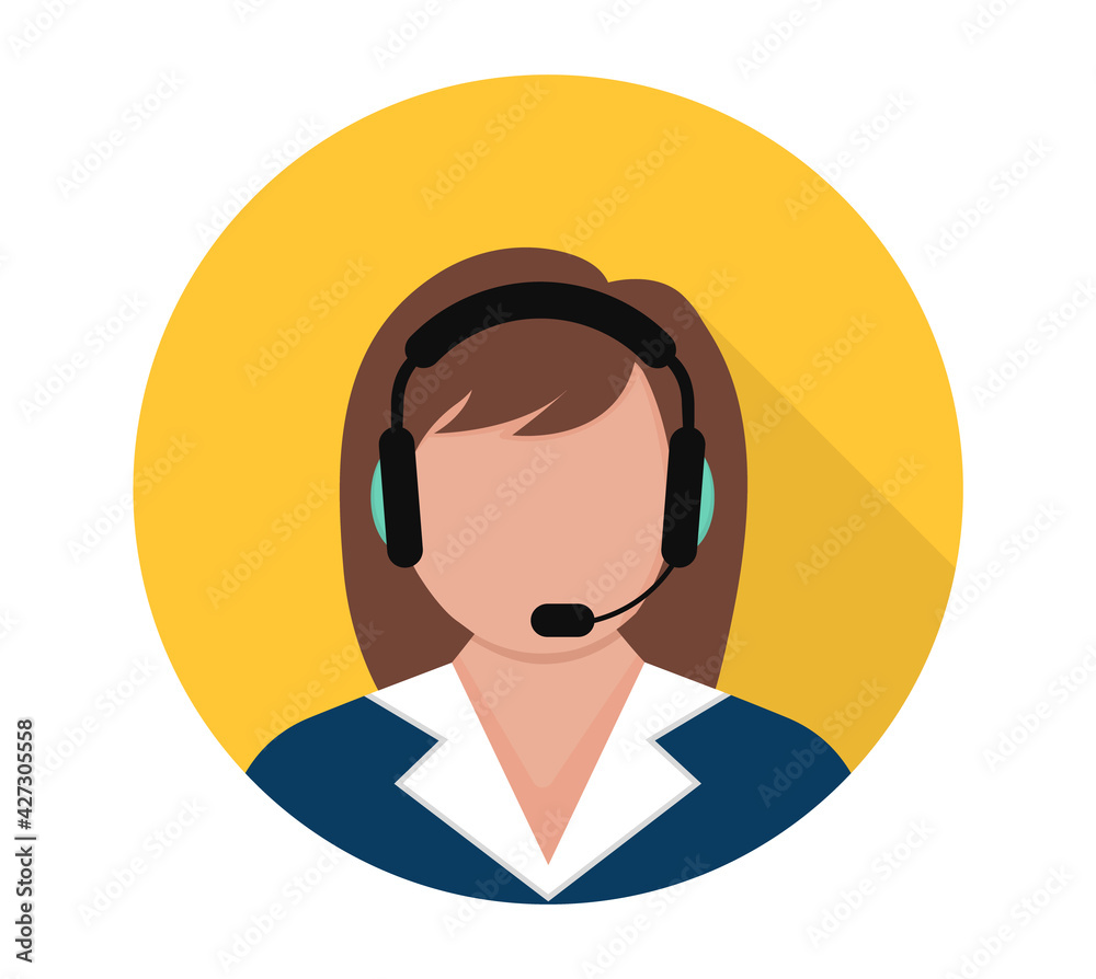 Call Center Agent Icon