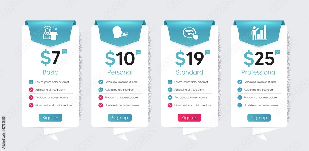 Included icon as Breathing exercise, Graph chart, Clean shirt signs ...