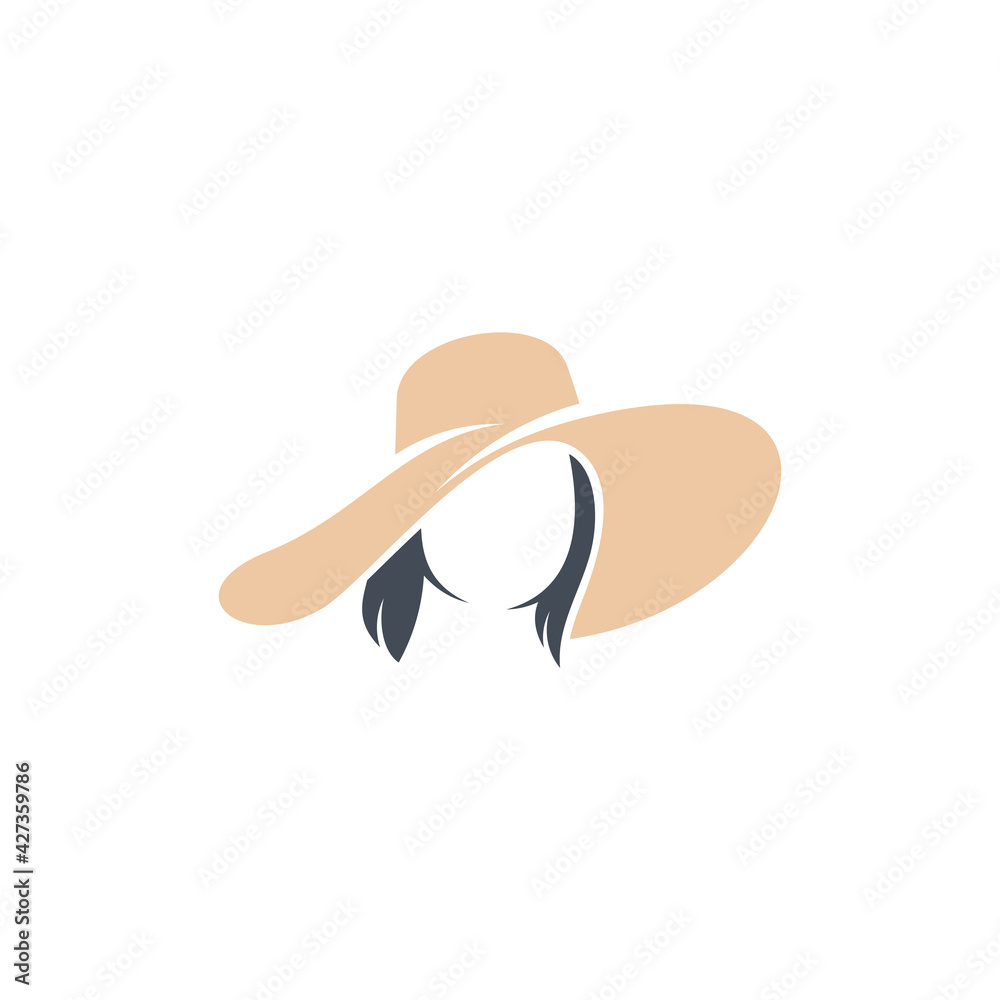 Hat logo design vector illustration, Creative Hat logo design concept ...
