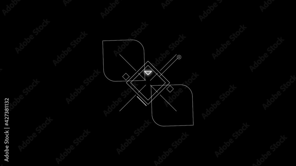 PNG Alpha.Circle HUD technological futuristic target.Sci Fi circle ...