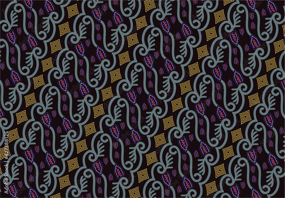 Batik Parang is one of the oldest batik motifs in Indonesia. Drawing a ...