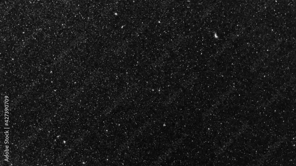 twinkling star particles animation in starry night background. sparkle ...