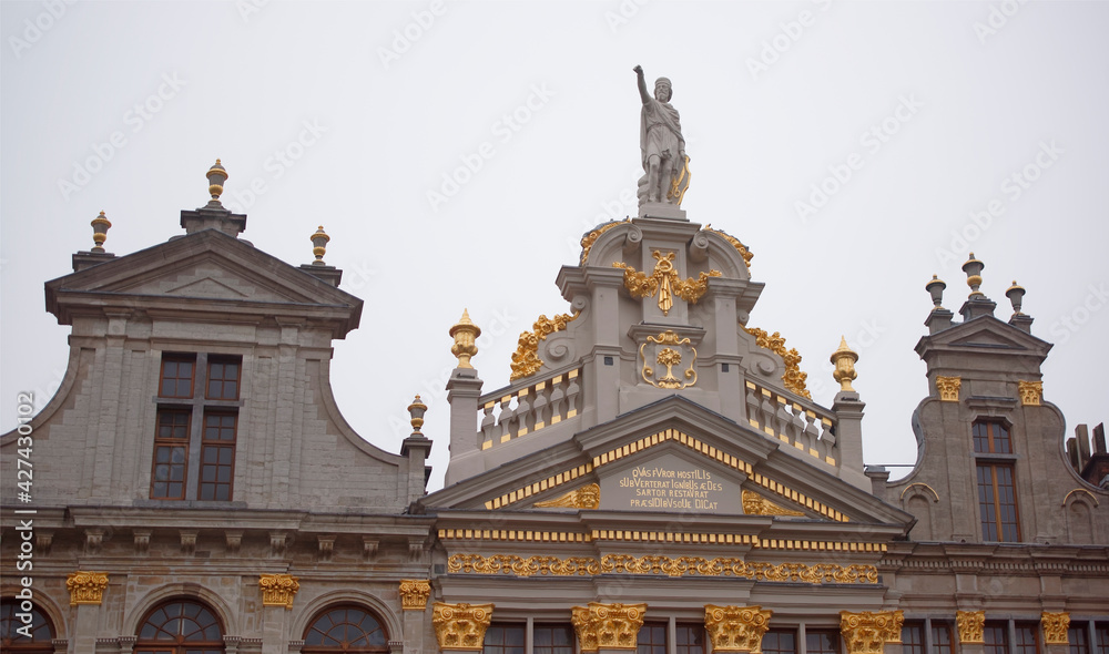 Around the Grand Place are located former guild house. Each of them has ...