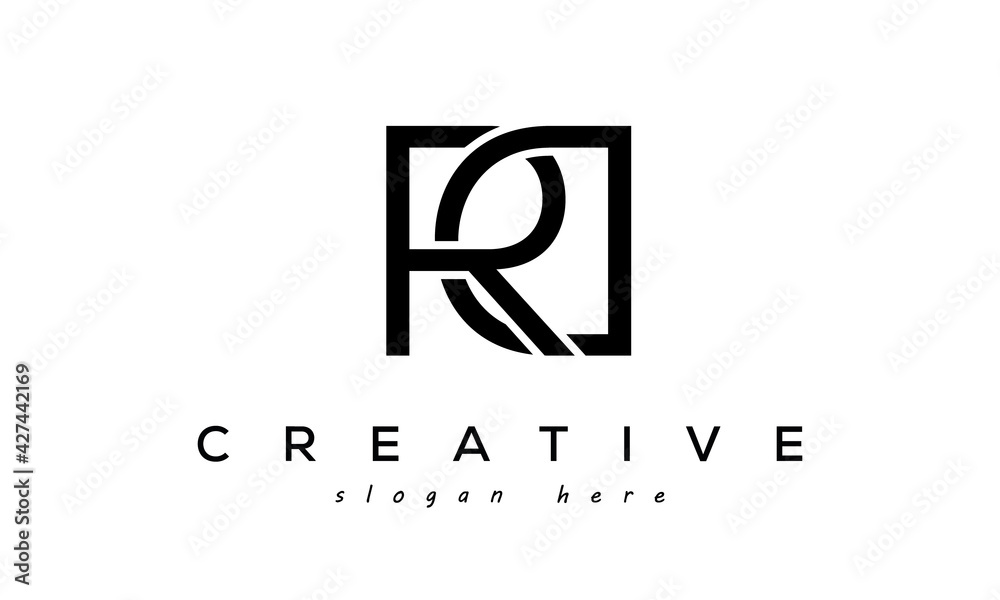 RD creative letter logo design vector Stock Vector | Adobe Stock