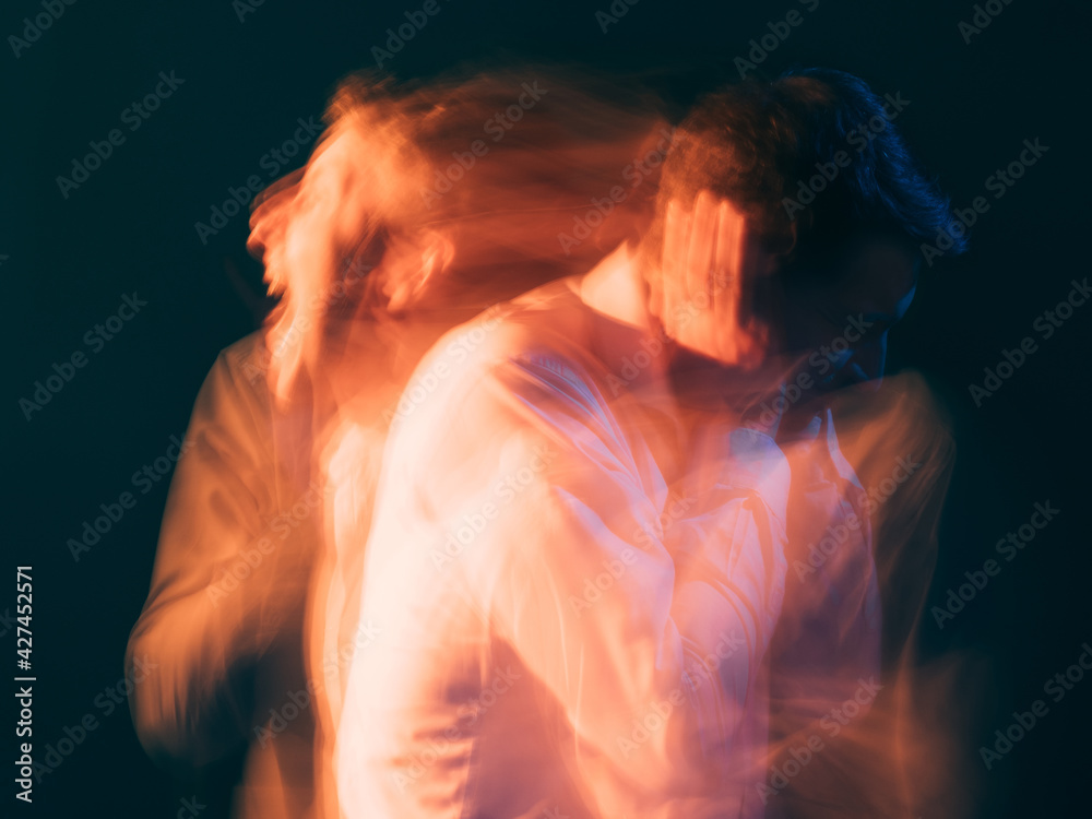 Rage man. Bipolar disorder. Psychology stress. Toxic relationship ...