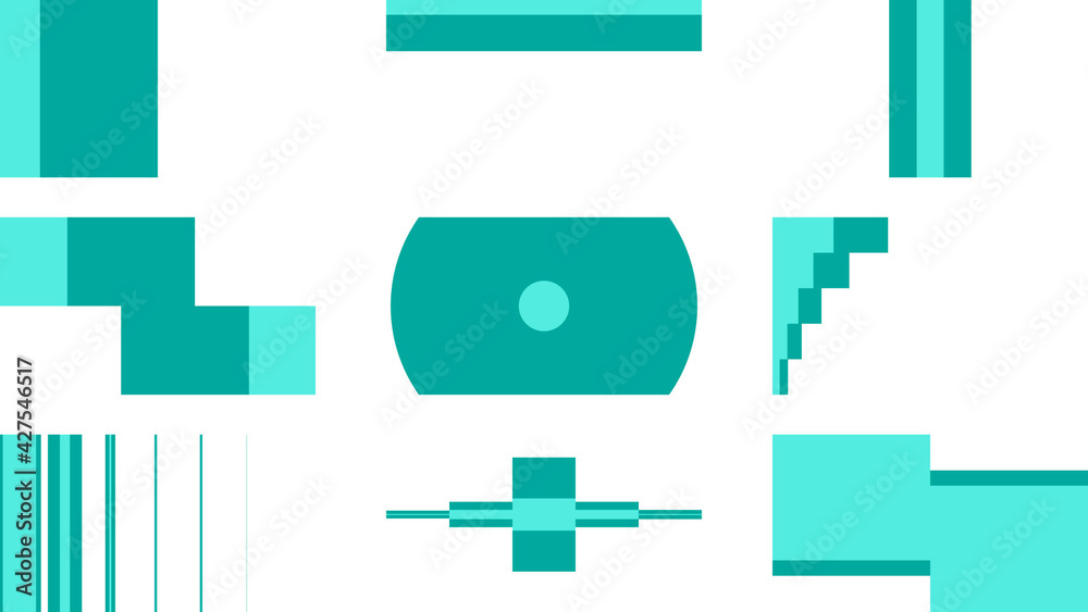 Modern Corporate Two Color Transitions Stock Template | Adobe Stock