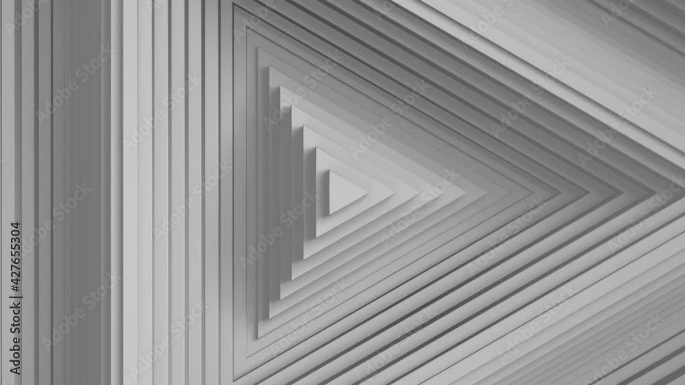 The play symbol. Abstract triangle pattern with offset effect ...