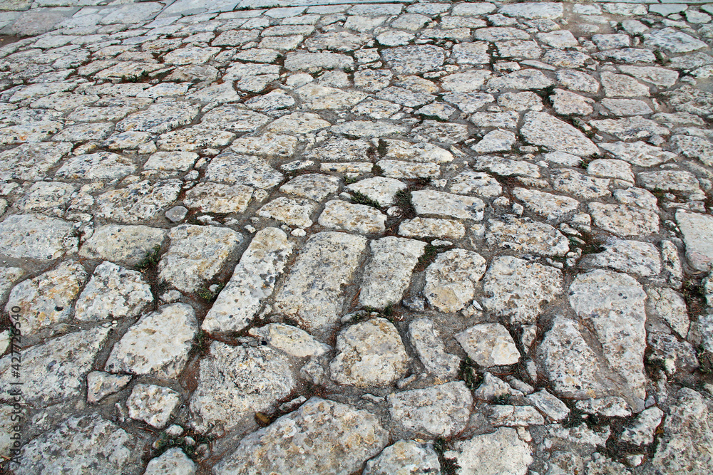 Stone background texture of the floor of the theater of The Palace of ...