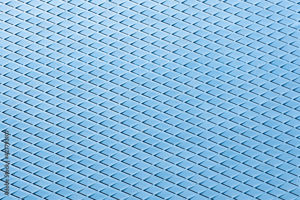 Metal mesh texture with blue background Stock Photo | Adobe Stock