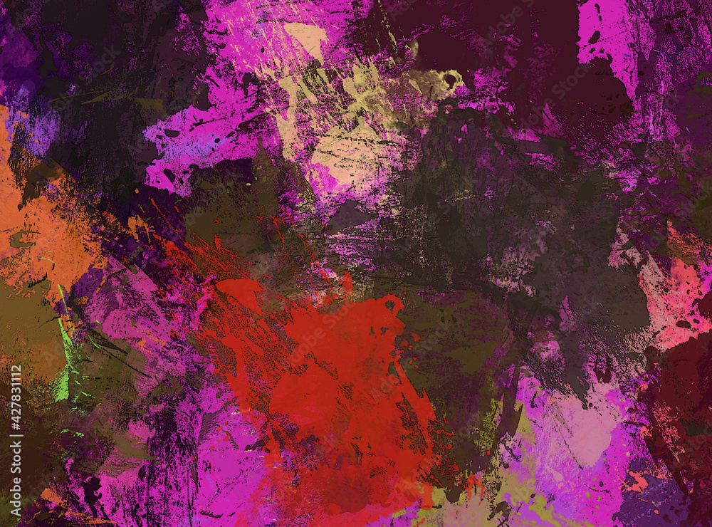 abstract colorful paint background bg wallpaper art with sharp edges ...