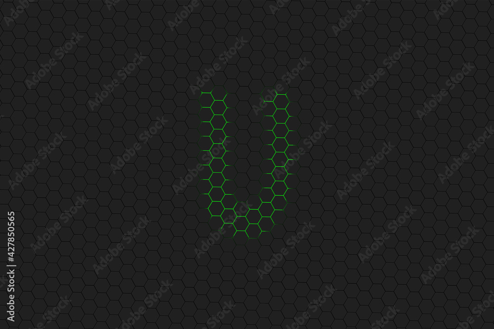 Upsilon sign. Upsilon letter, Greek alphabet Symbol Stock Illustration ...